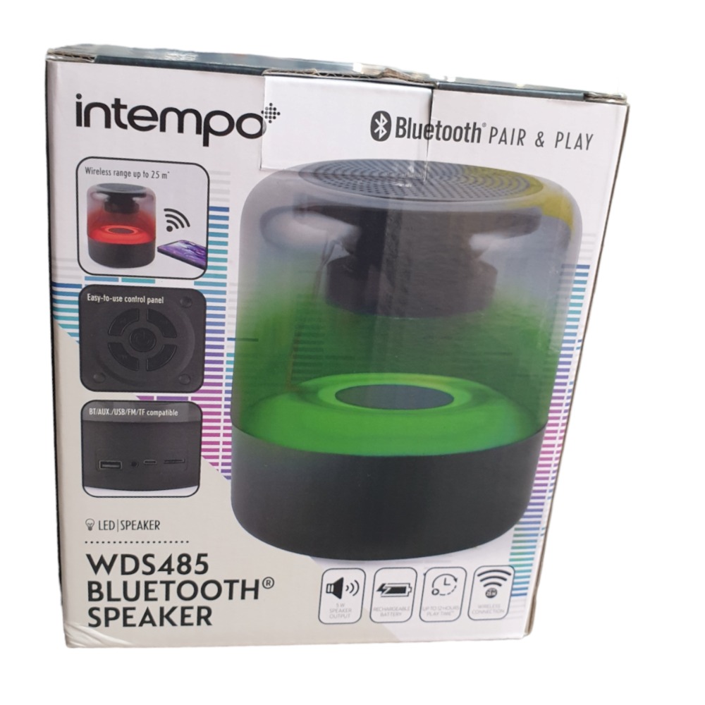 Pre-owned Intempo WDS485 Bluetooth Speaker - Own4Less